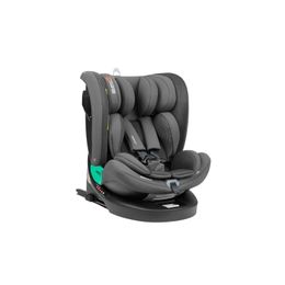 Kikka boo Kindersitz i-Reverse i-Size (40-150cm) Isofix 360-Drehung 5-Punkt-Gurt grau