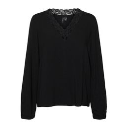 V&eacute;ro Moda VERO MODA Shirt 'LILOU' Damen Gr&ouml;&szlig;e XS schwarz