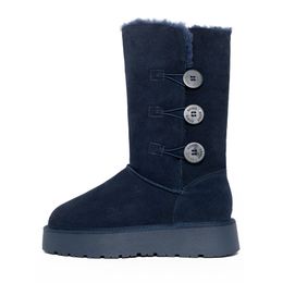 Gooce Boots 'CORNICE' Damen Gr&ouml;&szlig;e 36 navy Winterschuhe