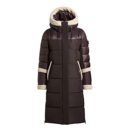 Khujo Mantel 'Desna2' Damen Größe XXL hellbeige / aubergine Wintermantel