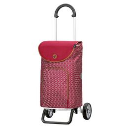 Andersen Shopper Shopper 'Scala' Damen Gr&ouml;&szlig;e One Size camel / dunkelrot / wei&szlig;