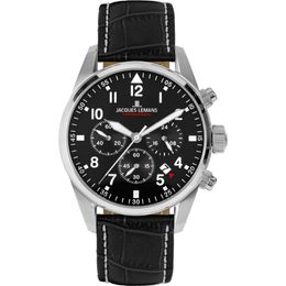 Jacques Lemans Analog Watch male Black size One Size
