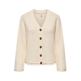 Only Strickjacke 'ONLHAZEL' Damen Gr&ouml;&szlig;e S creme