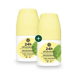 Yves Rocher - 1+1 24h Deodorant Zitrusfrüchte mit Minze aus der Bretagne