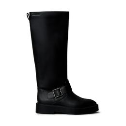 Calvin Klein Stiefel 'CONCAVE WELT' Damen Gr&ouml;&szlig;e 41 schwarz Winterschuhe