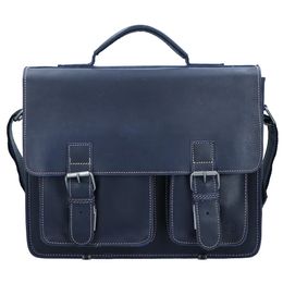 Green Burry Greenburry Document Bag 'Buffalo' male Blue size One Size