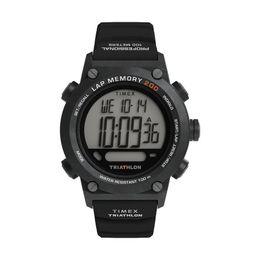 Timex Digitaluhr 'Triathlon 200 Lap' Herren Größe One Size schwarz
