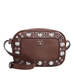 Valentino Garavani Crossbody Bags - VLogo Crossbody Bag - Gr. unisize - in Braun - f&uuml;r Damen