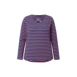 LAURASØN Shirt Damen Größe XXL navy / lila
