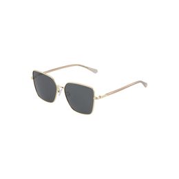 Polaroid Sonnenbrille Herren Gr&ouml;&szlig;e 59 gold / dunkelgrau