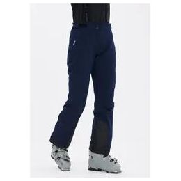 Skihose WHISTLER "YARRA", Damen, Gr. 44, EURO-Gr&ouml;&szlig;en, blau (dunkelblau), 94% Polyester, 6% Elasthan, mehrfarbig, lang, Hosen Skihose, mit wasserdichter 3-Lagen-Membran
