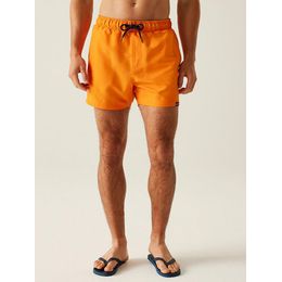 Regatta Badeshorts "Mawson" in Orange - 72% | Größe L | Herren-bademode-sport