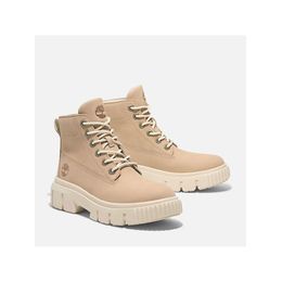 Timberland Leder-Boots "Greyfield Mid" in Beige - 10% | Größe 41 | Damen-stiefel