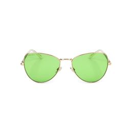 Jimmy Choo Damen-Sonnenbrille in Gold/ Grün - 66% | Größe 56 | Damen-brillen