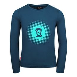 Trollkids Funktionsshirt "Pointillism" in Blau - 55% | Größe 92 | Kinder-oberteile
