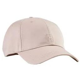 Baseball Cap Lerros "Lerros Base Cap mit Logo", Herren, Gr. Normalgr&ouml;&szlig;en, beige (sand), 100% Baumwolle, Caps
