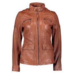 7eleven Lederjacke "Kani" in Camel - 77% | Gr&ouml;&szlig;e 38 | Damenjacken
