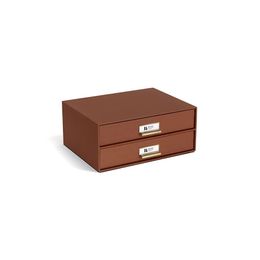 BIGsoBox Schubladenbox "Birger" in Braun - DIN-A4 - 40% | Buero-schulbedarf