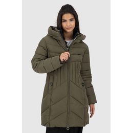 alife and kickin Winterjacke "PriscillaAK" in Khaki - 48% | Größe M | Damenjacken
