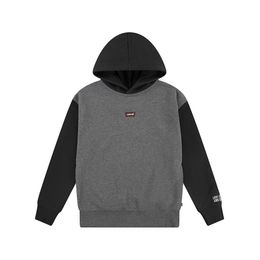 Levi's Kids Hoodie in Grau/ Schwarz - 38% | Größe 140 | Kinder-sweatshirts-jacken