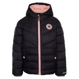 Converse Steppjacke in Schwarz - 44% | Größe 104/110 | Kinderjacken