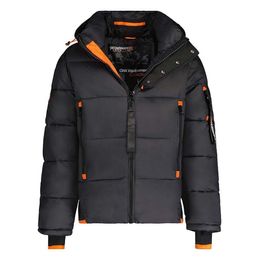 Geographical Norway Winterjacke "Calix" in Schwarz - 59% | Größe L | Herren-plussize