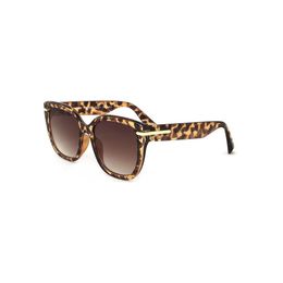 Sweet Years Damen-Sonnenbrille in Braun/ Beige - 69% | Größe 55 | Damen-brillen