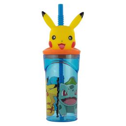 Pokémon Pokémon Trinkbecher "Pokémon" mit 3D-Figur in Blau/ Gelb - 360 ml - 11% | Gedeckter-tisch