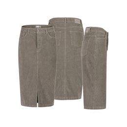 Eight2Nine Cordrock in Taupe - 52% | Größe M | Damenroecke