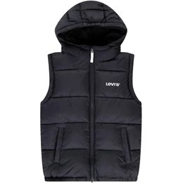 Levi's Kids Steppweste in Schwarz - 29% | Größe 116 | Kinderjacken
