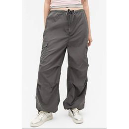 MONKI Cargohose in Anthrazit - 62% | Größe 38 | Damenhosen
