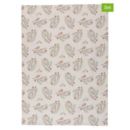 Clayre & Eef Clayre & Eef 2er-Set: Geschirrtücher in Beige - (L)70 x (B)50 cm - 22% | Tischwaesche