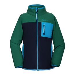 Peek U Fleecejacke "Wave" in Grün/ Dunkelblau - 46% | Größe 128 | Kids-fleecejacken-fleecepullover