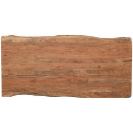 Landscape Tischplatte, Akazie, Holz, Akazie, 100x5.5x200 cm, Esszimmer, Tische, Esstische, Tischsysteme, Tischplatte