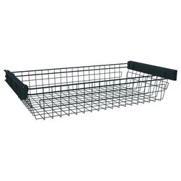Hom&acute;in Hom`in W&auml;schekorb System Unit, Anthrazit, Metall, 76 L, rechteckig, 87.9x21x46.5 cm, Schlafzimmer, Kleiderschr&auml;nke, Schrankzubeh&ouml;r