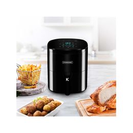 KITCHENCOOK Heißluftfritteuse ''Airmed_6'' in Schwarz - (B)38 x (H)69,5 x (T)35 cm - 68% | Kuechengeraete