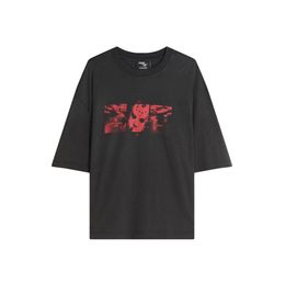 Bershka T-Shirt Herren Gr&ouml;&szlig;e L rot / schwarz