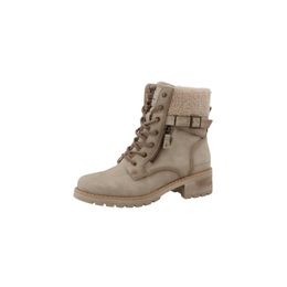 Tom Tailor Schn&uuml;rstiefelette Damen Gr&ouml;&szlig;e 38 taupe Winterschuhe