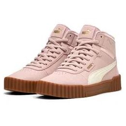 Sneaker Puma "CARINA 30 MID WTR", Damen, Gr. 38,5, mauve mist, frosted ivory, Synthetik, unifarben, Schuhe Sneaker, f&uuml;r sportlichen Look im Alltag, atmungsaktives Textil-Innenmaterial