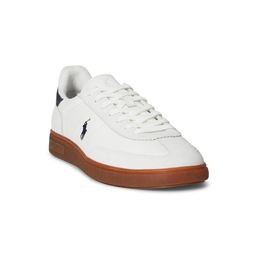 Polo Ralph Lauren Sneaker 'BEDFORD' Herren Gr&ouml;&szlig;e 39.5 hellgrau / schwarz / wei&szlig; Sommerschuhe
