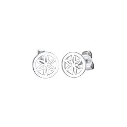 Elli Earrings 'Blume' female Silver size One Size