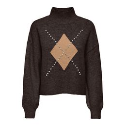 Only Pullover 'ONLWakefield' Damen Gr&ouml;&szlig;e XL braun / schoko