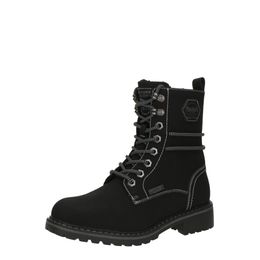 Dockers by Gerli Schn&uuml;rstiefelette Damen Gr&ouml;&szlig;e 38 schwarz Winterschuhe