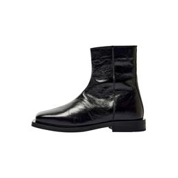 Selected Stiefelette 'SLFHALEY' Damen Gr&ouml;&szlig;e 39 schwarz Winterschuhe