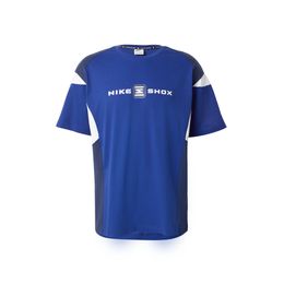 Nike Sportswear T-Shirt 'SHOX' Herren Gr&ouml;&szlig;e XS marine / royalblau / wei&szlig;