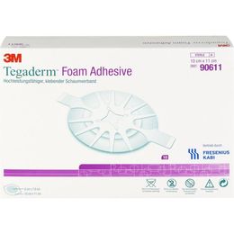 Tegaderm Foam klebend 10x11 cm oval 90611 10 St