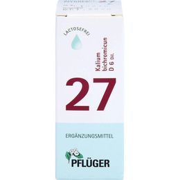 Pflüger® Biochemie Pflüger 27 Kalium bichromicum D 6 Tropf. 30 ml