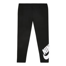 Nike Sportswear Leggings 'Club' M&auml;dchen Gr&ouml;&szlig;e 104 schwarz / wei&szlig;