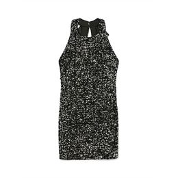 V&eacute;ro Moda VERO MODA Kleid 'VMBella' Damen Gr&ouml;&szlig;e 38 schwarz / silber
