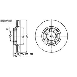 ATE Bremsensatz-Vorderachse IJF141BMN1 Bremsensatz, Scheibenbremse vorne rechts links bel&uuml;ftet 274mm f&uuml;r HYUNDAI KIA SSANGYONG 58101-3AA10 58101-3AA20
